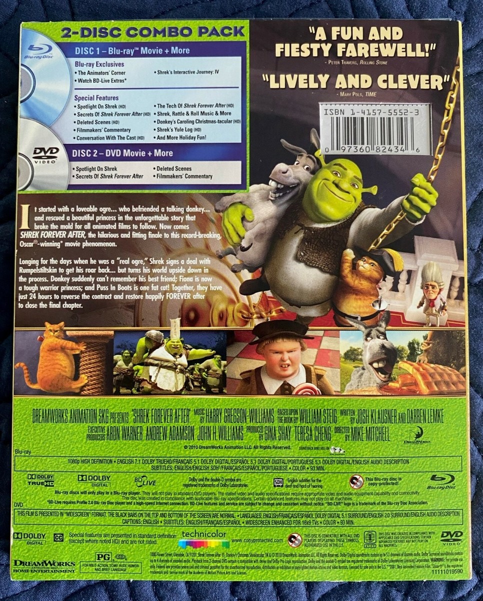 Shrek Forever After Dvd DVD Shrek 4 "Für Immer Shrek Das Große