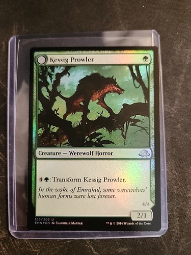 Kessig Prowler / Sinuous Predator (Foil) - Eldritch Moon - MTG Magic ...