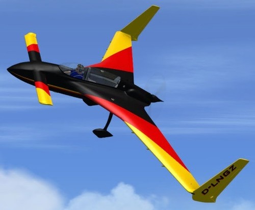 Long EZ Rutan Model 61 Homebuilt Airplane Wood Model Replica Large Free ...