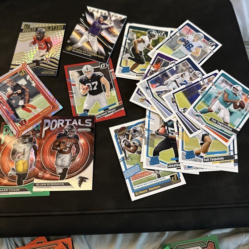 Sports Card Lot! Refractors! Rated Rookies! Football Dunruss | eBay