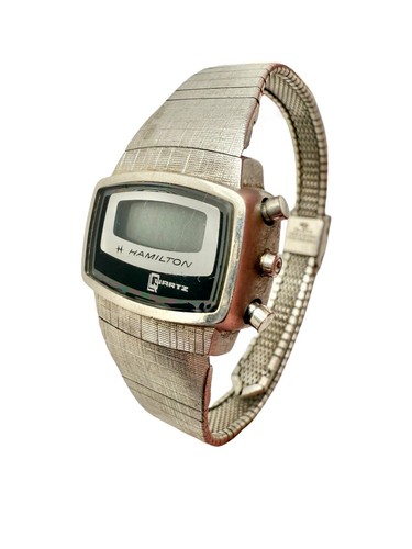 Vintage 1970s Hamilton Quartz LCD Digital Ladies Watch | eBay