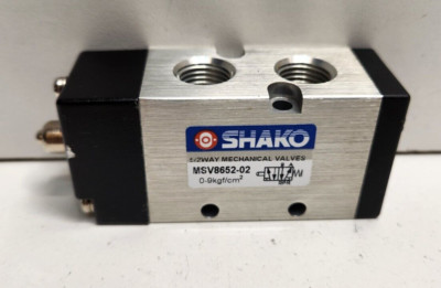 GUARANTEED! SHAKO 5/2 WAY MECHANICAL VALVE MSV8652-02 | eBay