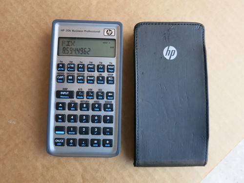 HP 30b Business Professional (Financial) Calculator with a Case | eBay