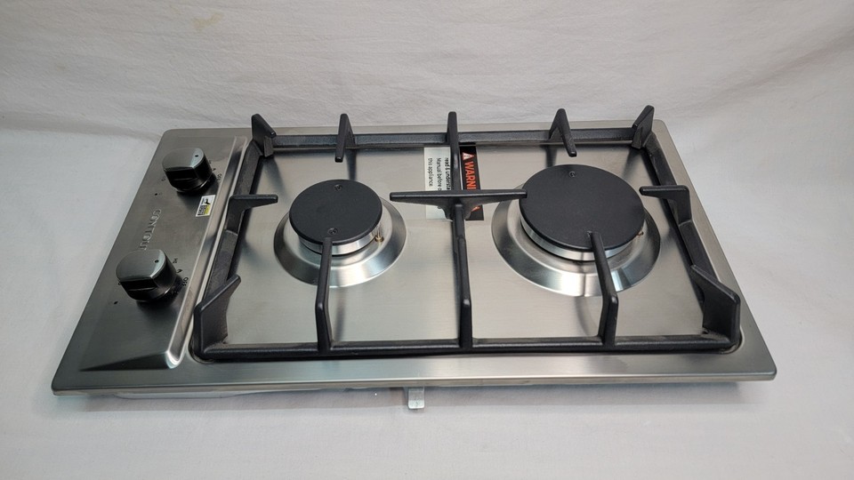 Contoure RV Built-In Gas Cooktop 2 Burner Stainless AG-200S | eBay