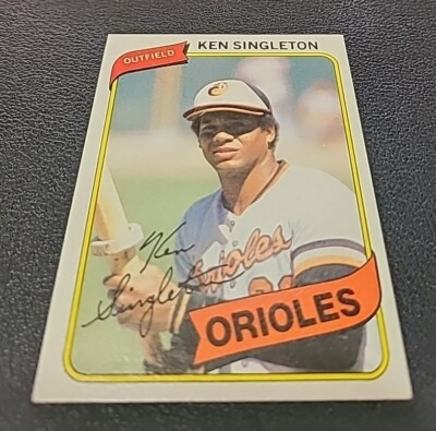 1980 Topps - #340 Ken Singleton | eBay