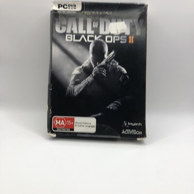 Call of Duty Black Ops II - 2 Disc PC DVD ROM - 2012 | eBay Australia