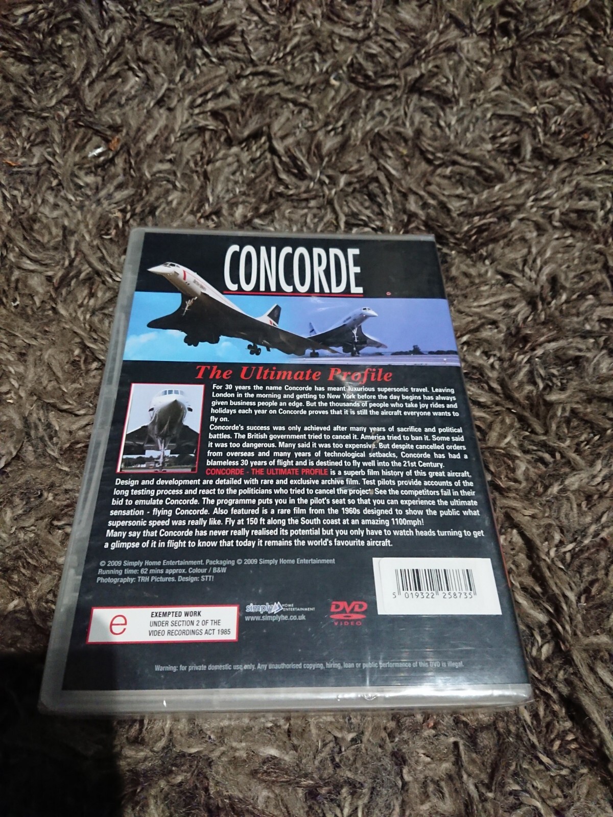 Concorde - The Ultimate Profile (DVD, 2008) for sale online | eBay