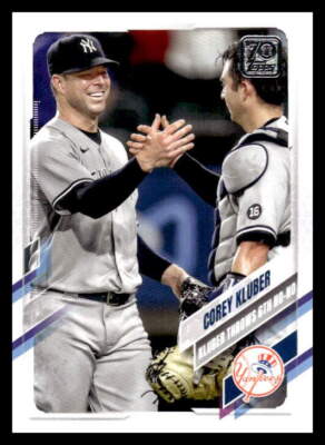 2021 Topps Update Corey Kluber #US52 New York Yankees Baseball Card | eBay