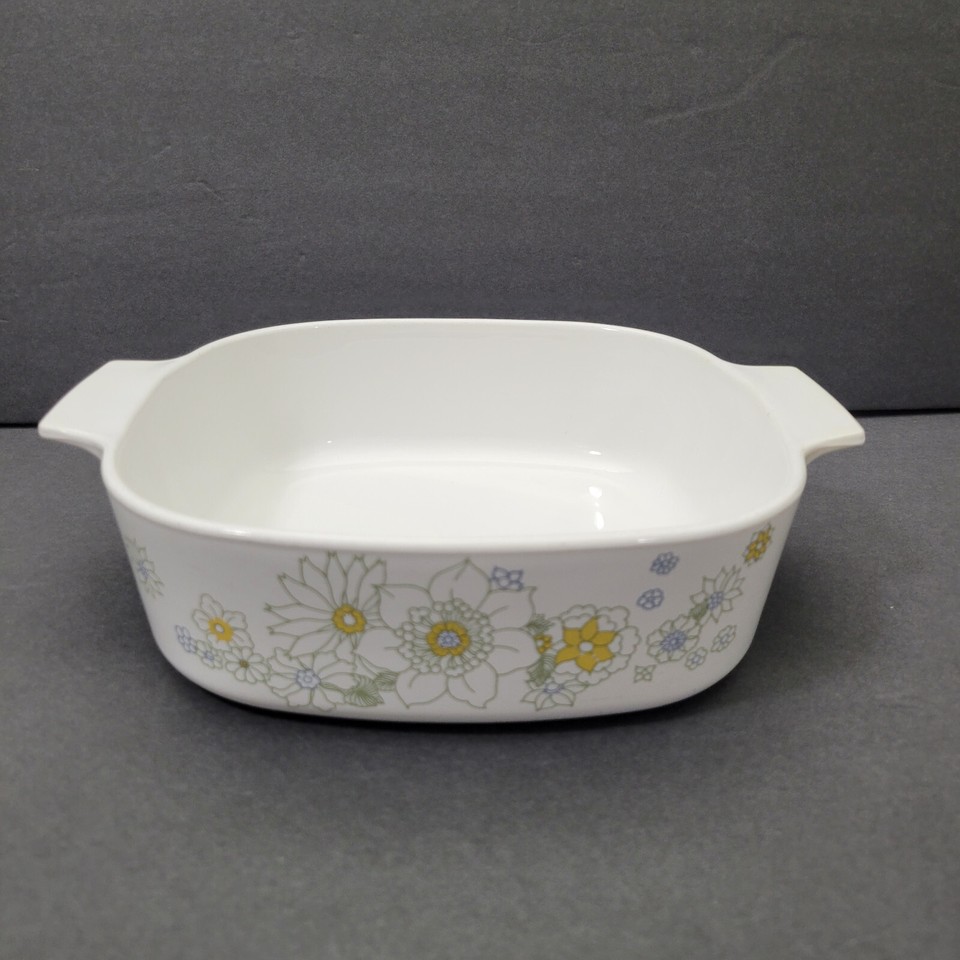 Corning Ware A-2-B Floral Bouquet 2 Qt Casserole Saucepan No Lid | eBay