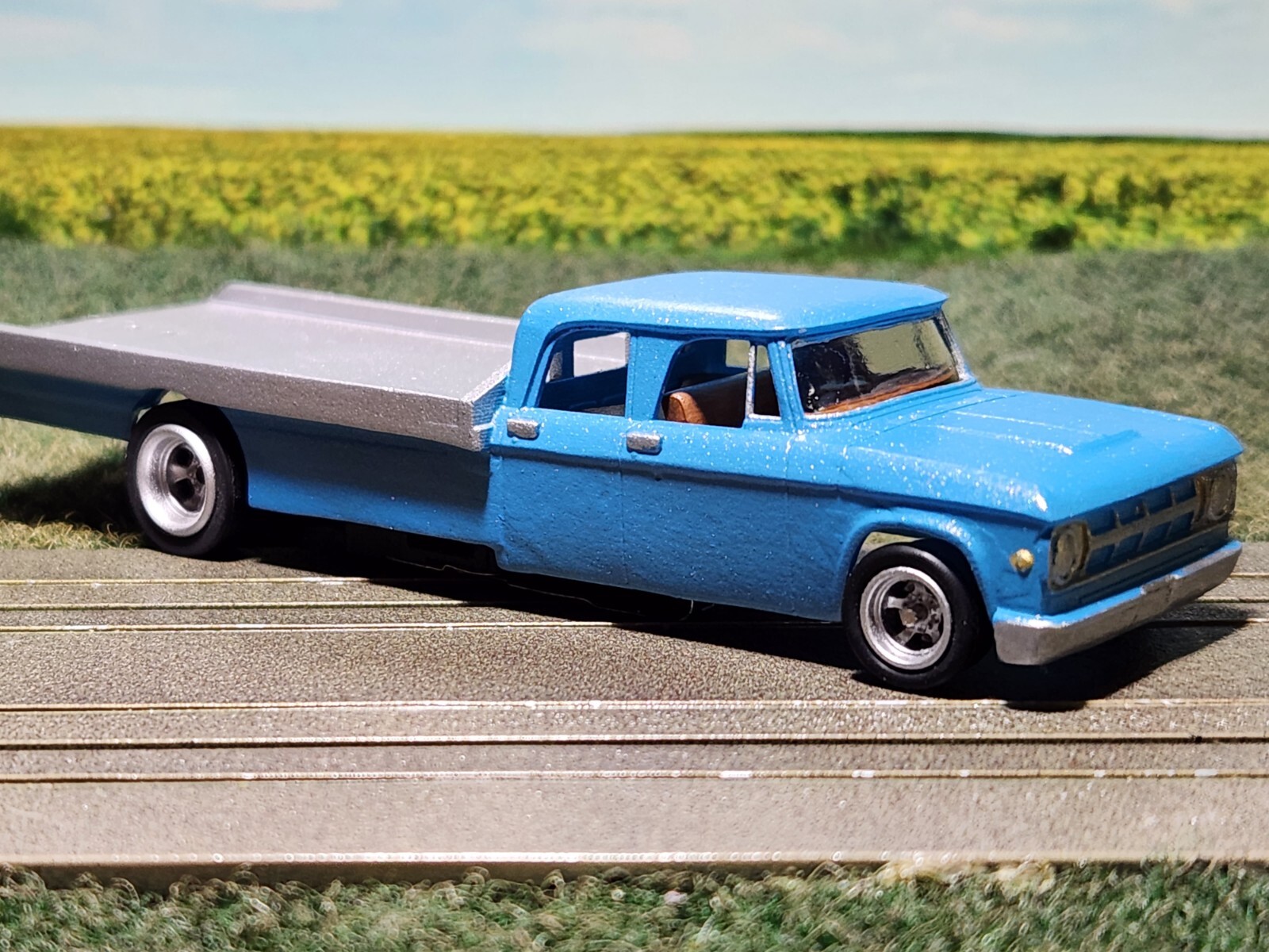 4 Gear Car Body, 69 Dodge D200 Crew Rollback Driver /Windshield ...