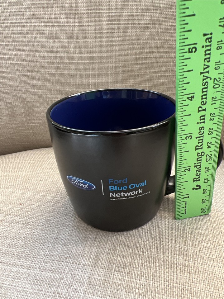 Vintage Ford Oval Logo Ford Blue Oval Network Coffee Mug Cup Ceramic | eBay
