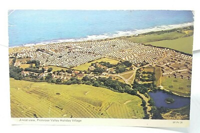 Aerial View of Primrose Valley Holiday Village Filey Yorks Vintage ...