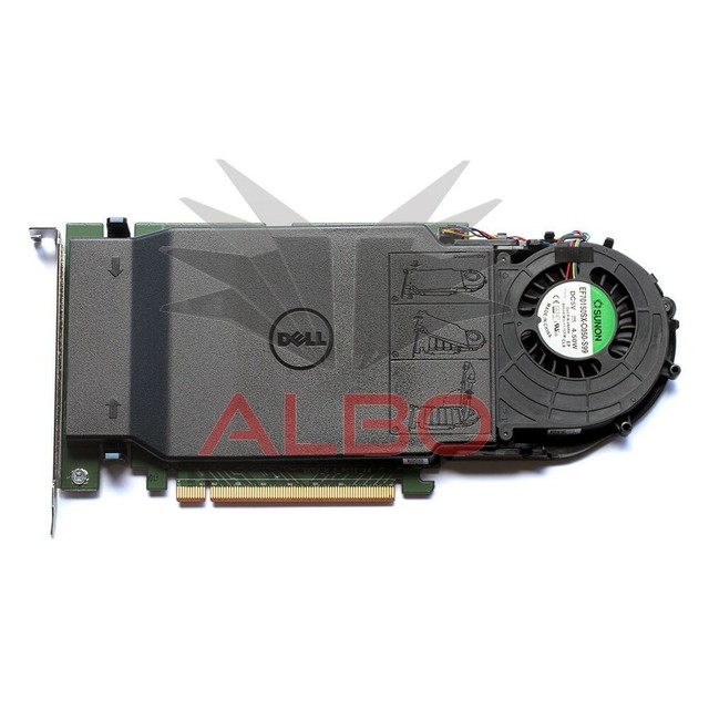 Dell DPWC300 Ultra-Speed Drive Quad NVMe M.2 PCIe x16 Card (Adapter ...