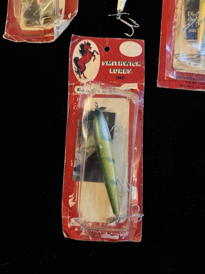 Vintage Smithwick Devils Horse Wood Fishing Lure | eBay