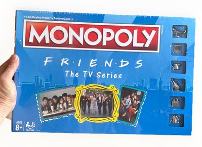Monopoly Friends The TV Series Edition Board Game Ages 8+ 2-6 Players ...