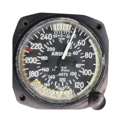 Vintage Aeromarine Instruments True Speed Airspeed Indicator 1966 | eBay