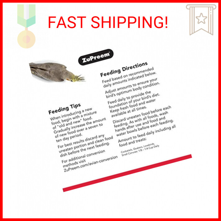 Zupreem Logo Buy ZuPreem Natural Medium Birds 1.1kg Online | Get