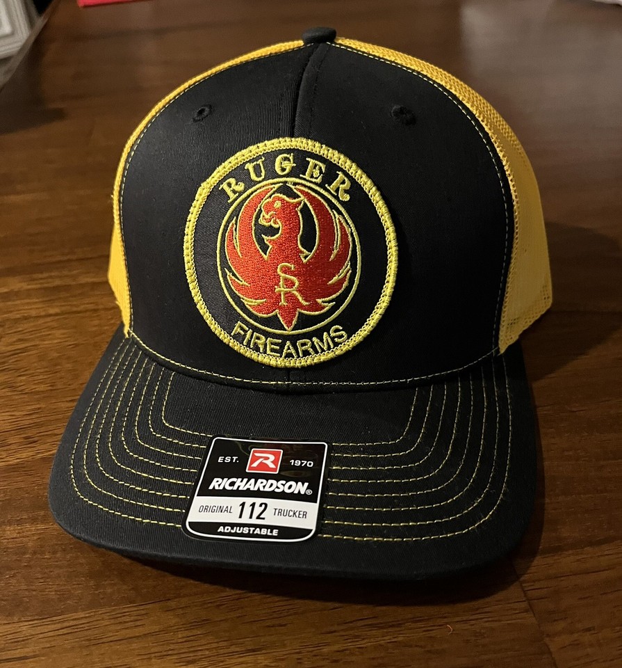 Ruger Trucker Hat Richardson 112 Firearms, Gun, Rifle, Pistol, Ammo | eBay
