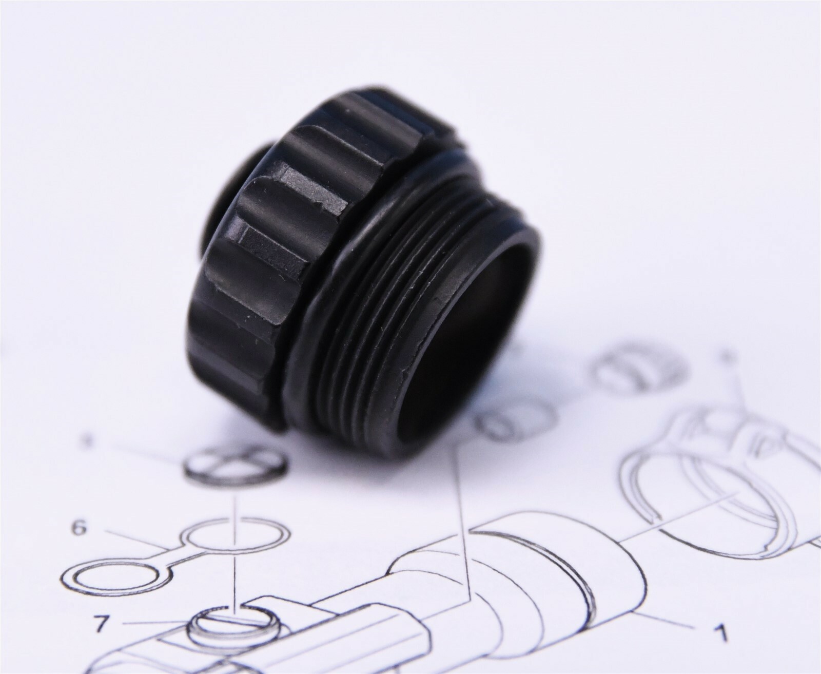 (2) Aimpoint Comp CompML3 M68 Close Combat Optic CCO Battery Cover Part ...