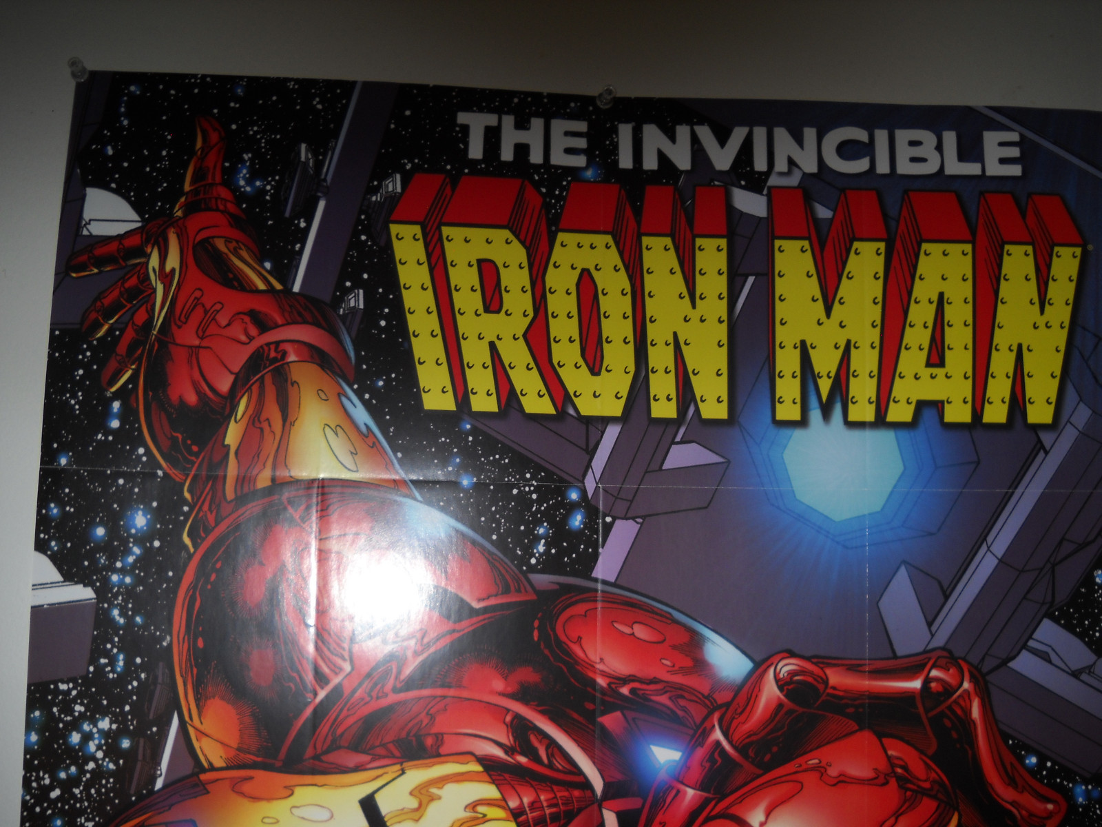 2008 INVINCIBLE IRON MAN POSTER 24 X 36 VF/NM | eBay