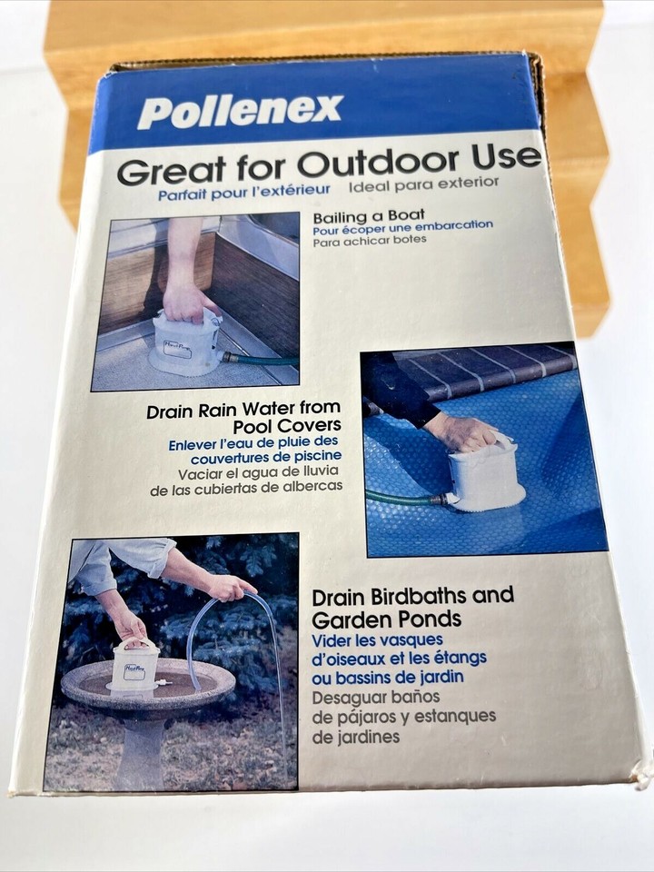 Pollenex Handi-Pump cordless utility pump 4.5 GPM HP2100 Submersible ...