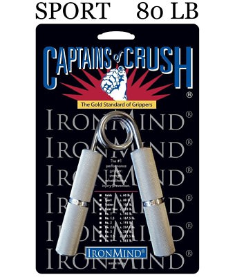 IronMind Captains of Crush CoC Hand Grippers - 80 lb Sport Gripper ...