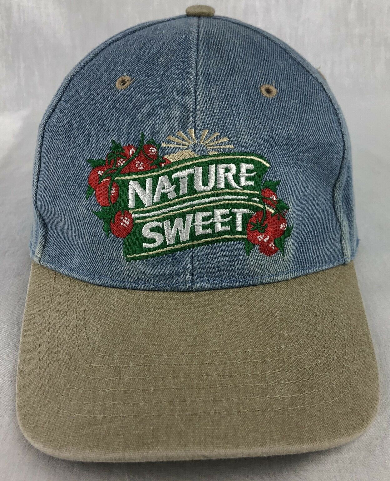 Nature Sweet StrapBack Baseball Hat Cap Denim Adverti… - Gem