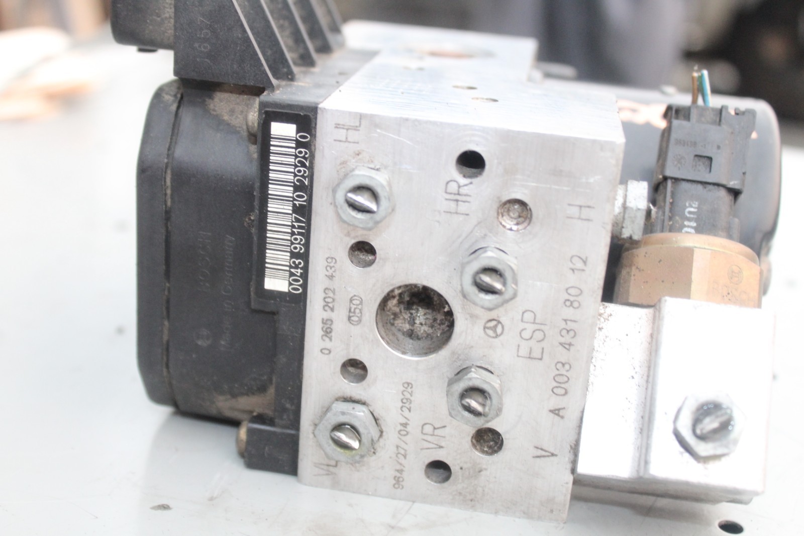 2000-2002 MERCEDES W220 S430 S500 ABS ANTI LOCK BRAKE PUMP J4553 | eBay