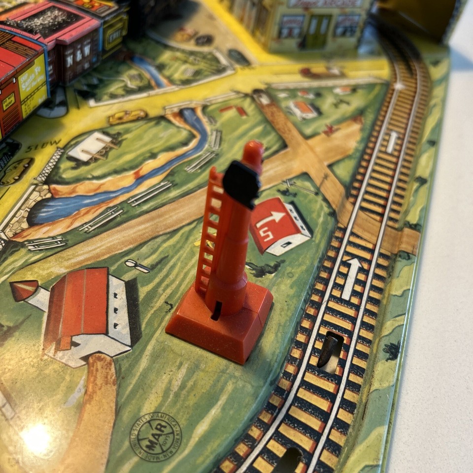 Vintage Marx Scenic Express Wind Up Train Set. See Description. Track ...