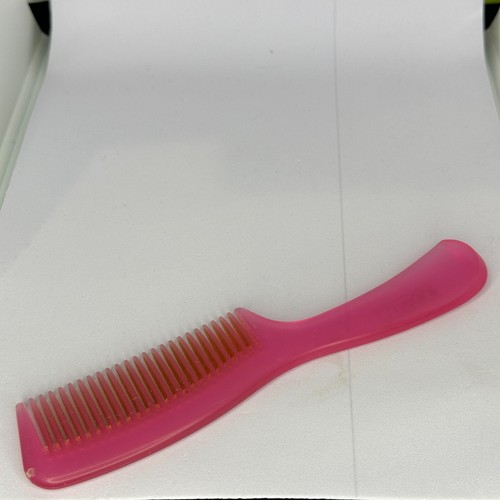 Clinique Comb Hot Pink Wide Tooth Hair Detangling Styling Tool Vintage ...