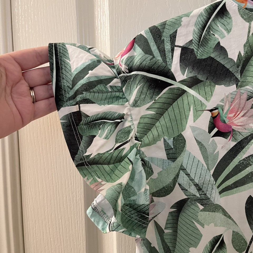 Dieter Braun x H&M Hummingbird Top and Shorts Set Tropical Girls Size ...