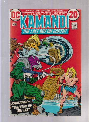 Kamandi, The Last Boy On Earth #2 - Jack Kirby Art! (8.0/8.5) 1972/73 ...