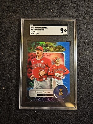 2022 SHOHEI OHTANI *23/50* SGC 9 MT Topps Gold Label #44 Class 3 | eBay