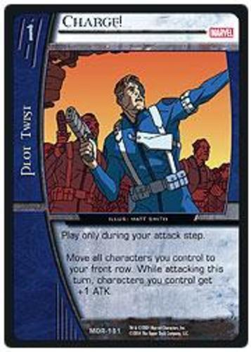VS System: Charge! [Played] Marvel Origins TCG CCG Classic Marvel DC DH ...