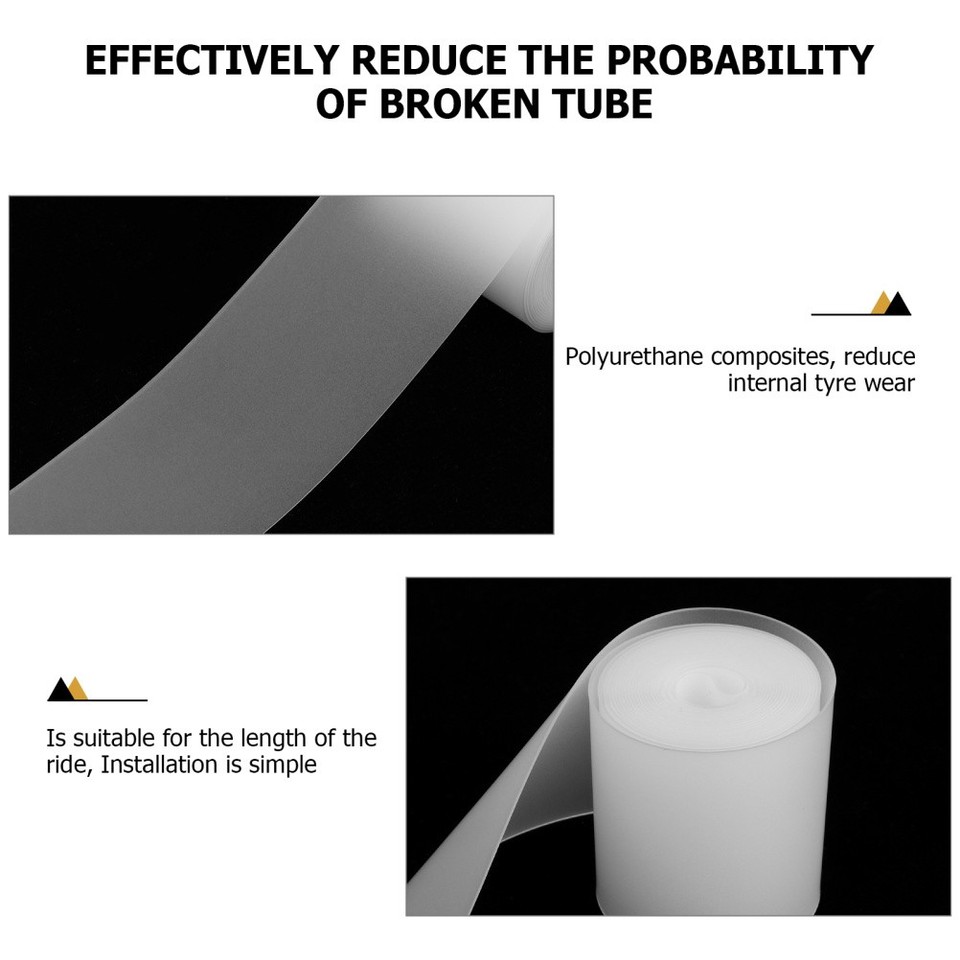 2 Rolls Cycling Tire Liner Bike Tire Anti Puncture Tap Bike Inner Tube ...