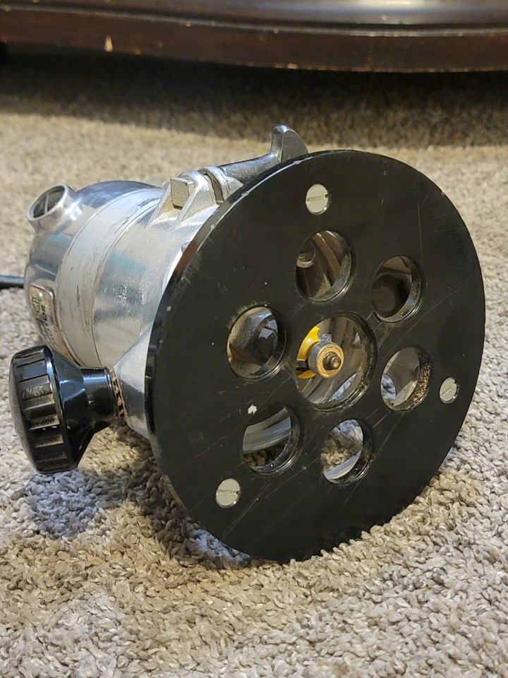 Vintage Porter Cable Router Model 100-M Motor with 100-B Base | eBay