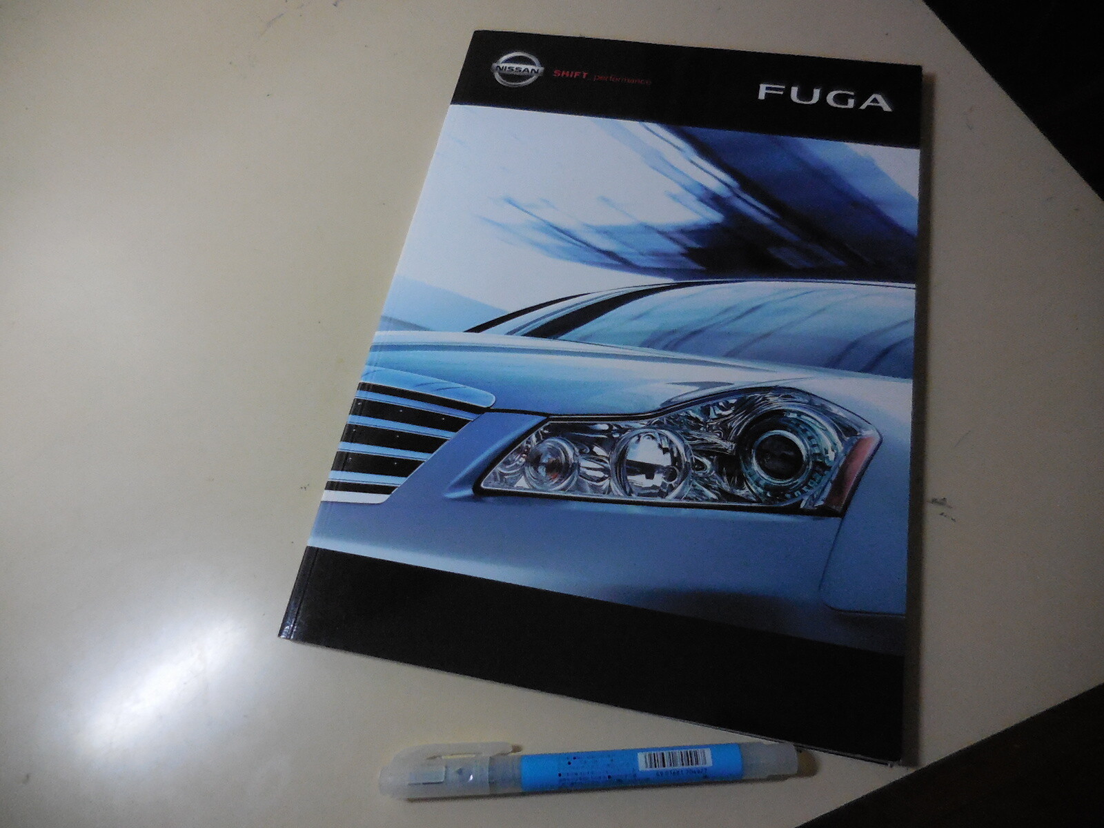 Nissan FUGA Japanese Brochure 2005/08 Y50 VK45DE VQ35DE VQ25DE | eBay