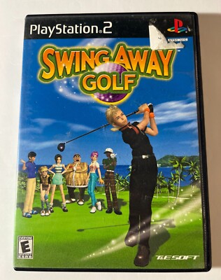 Swing Away Golf (Sony PlayStation 2, 2000) PS2-GAME AND CASE **CLEAN ...