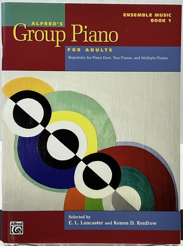 Alfred's Group Piano For Adults Book 1 Ensemble Music Sheet Alfred Pub ...