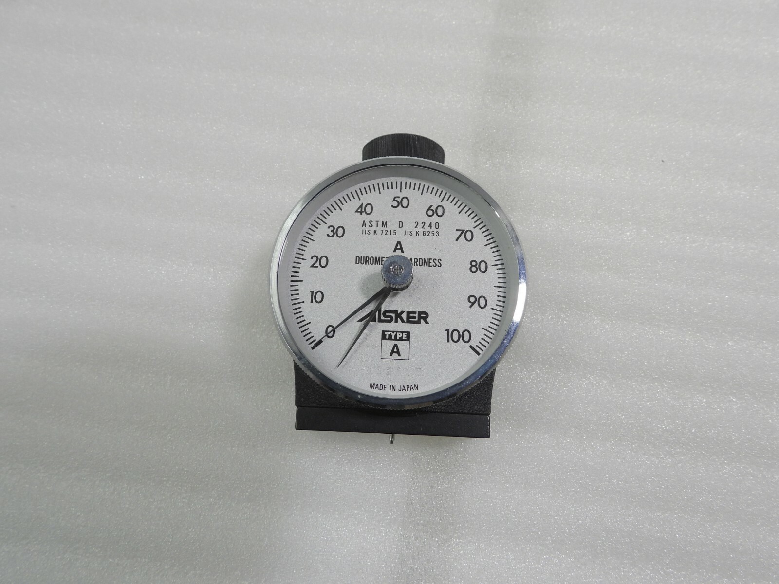 Asker Type A ASTM D 2240 Durometer / Hardness Tester, for Normal Rubber ...