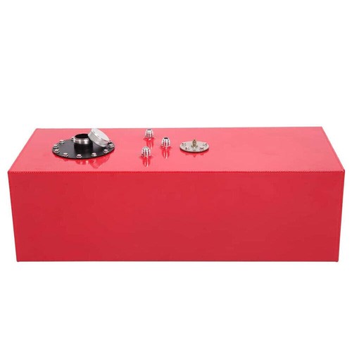15 Gallon 60L Fuel Tank Aluminum Race Fuel Cell Gas Tank w/ Cap & Level ...