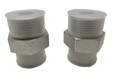 LOT OF 2 UNBRANDED 6V-8716 ADAPTER STR FOR CAT 1-3/16-12 | eBay