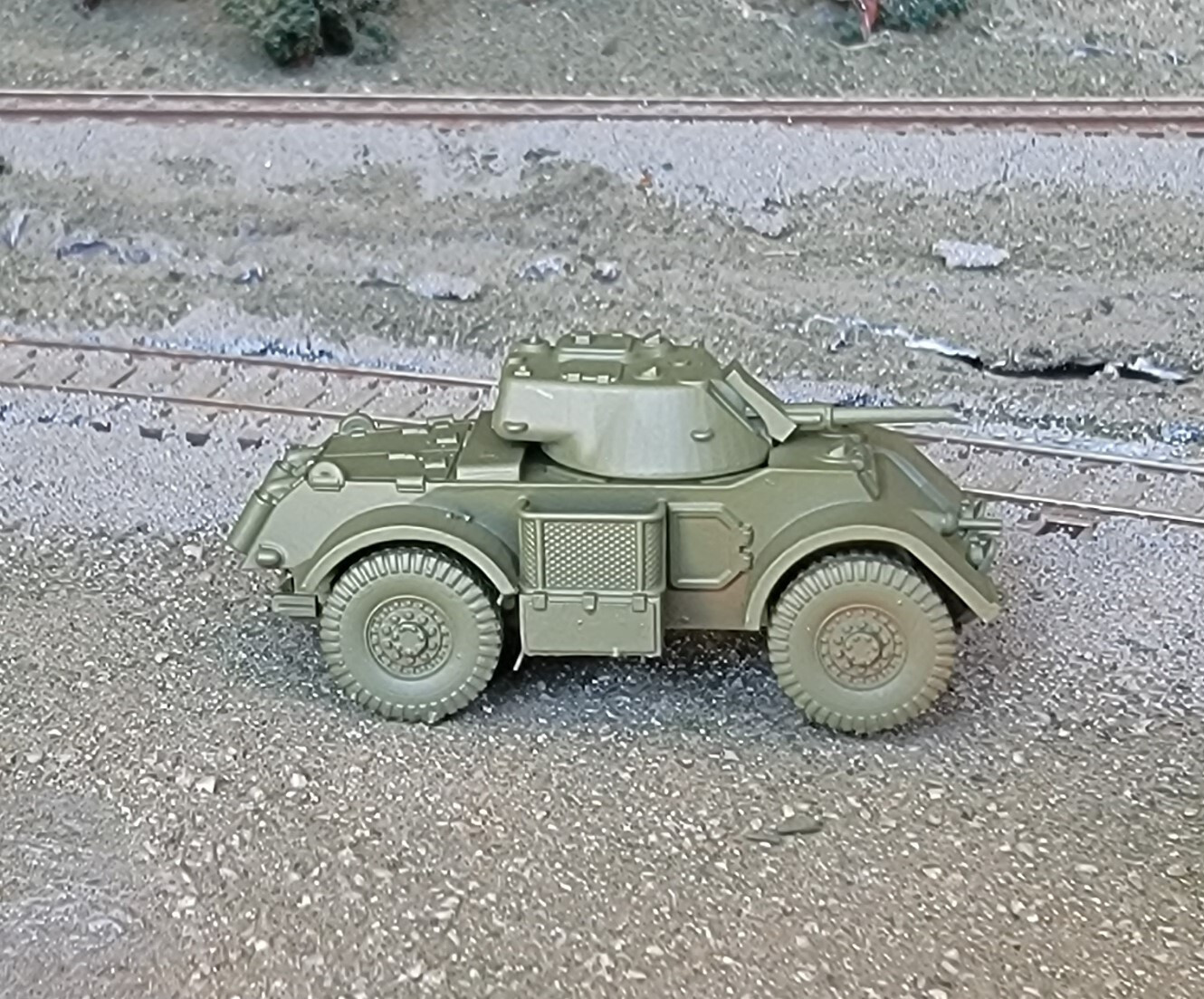 1/87 HO scale WW2 Staghound I armored car | eBay