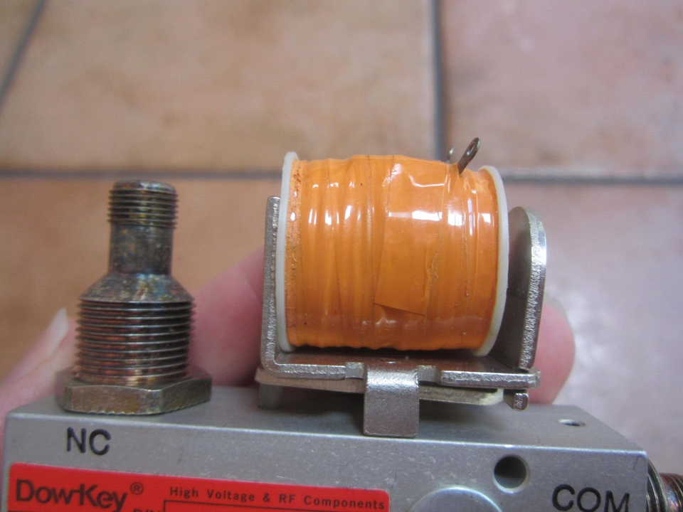 NEW OLD STOCK - Dow-Key 8512 66-2372 CoAx RF Relay SPDT 26.5VDC HAM ...