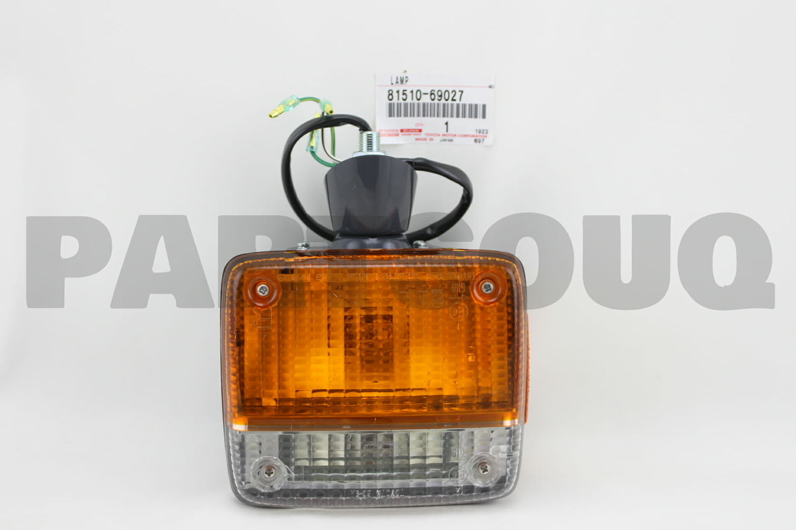 8151069027 Genuine Toyota LAMP ASSY, FRONT TURN SIGNAL, RH 81510-69027 ...