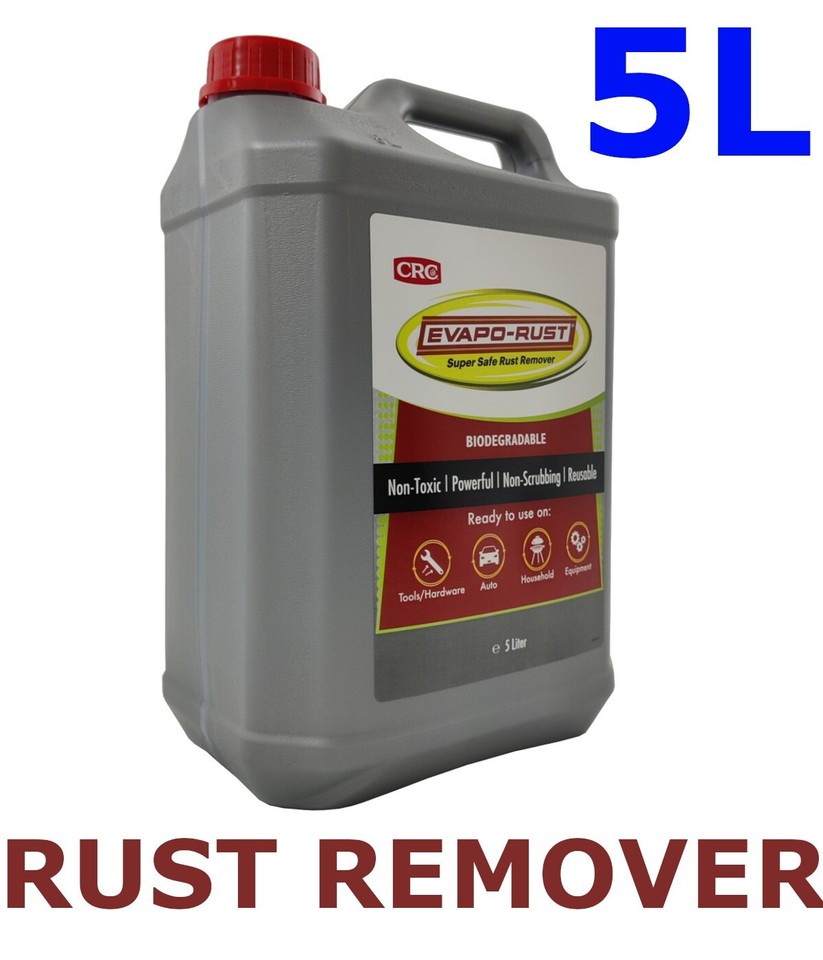Evapo-Rust 5L Super Safe Rust Remover - Non-Toxic, Powerful, Reusable ...