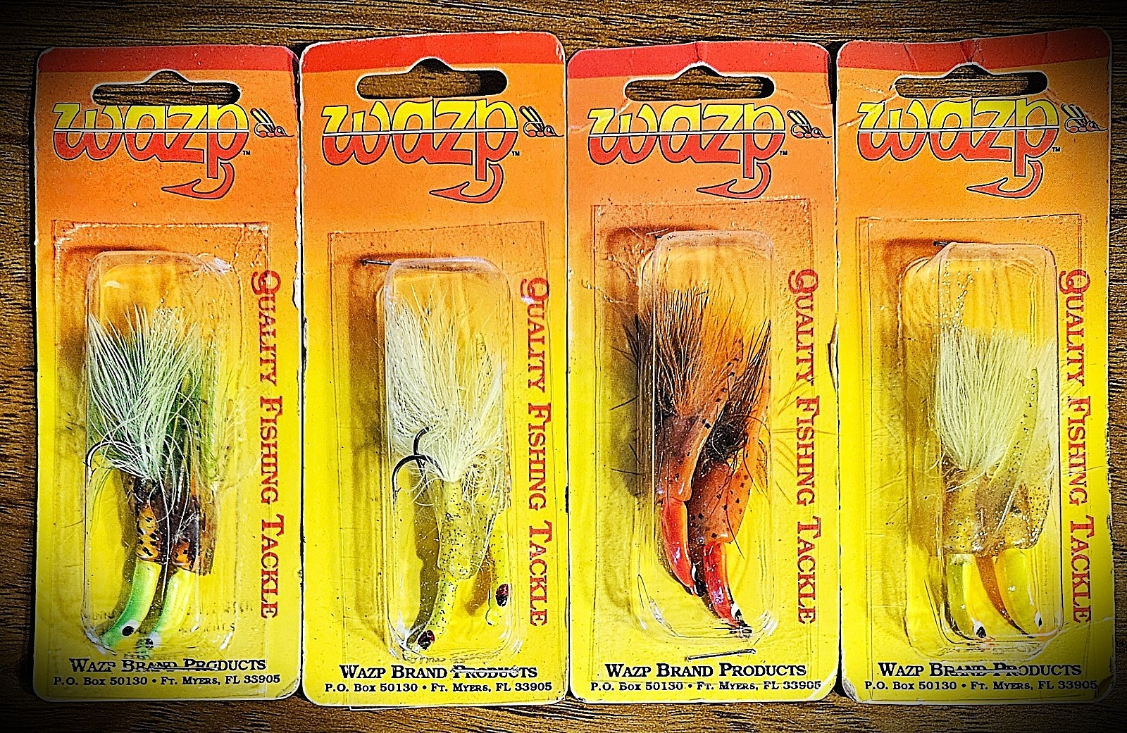 Vintage NOS WAZP 1/8 Oz Killer Jigs—Walleye, Crappie, Panfish--10 Packs ...