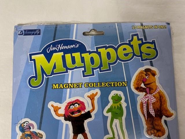 NEW 13 JIM HENSON MUPPETS KERMIT/ + CHARACTERS LOUNGEFLY REFRIGERATOR ...
