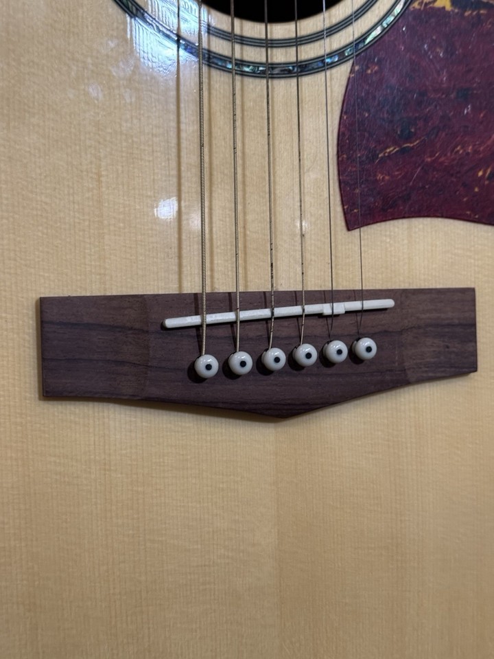 RARE Ibanez AW40-NT Artwood Acoustic Guitar w/ Tree Of Life Vine Inlay ...