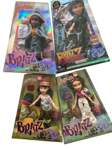 Bratz 20 year anniversary set of 4 new in boxes Dolls Collection | eBay